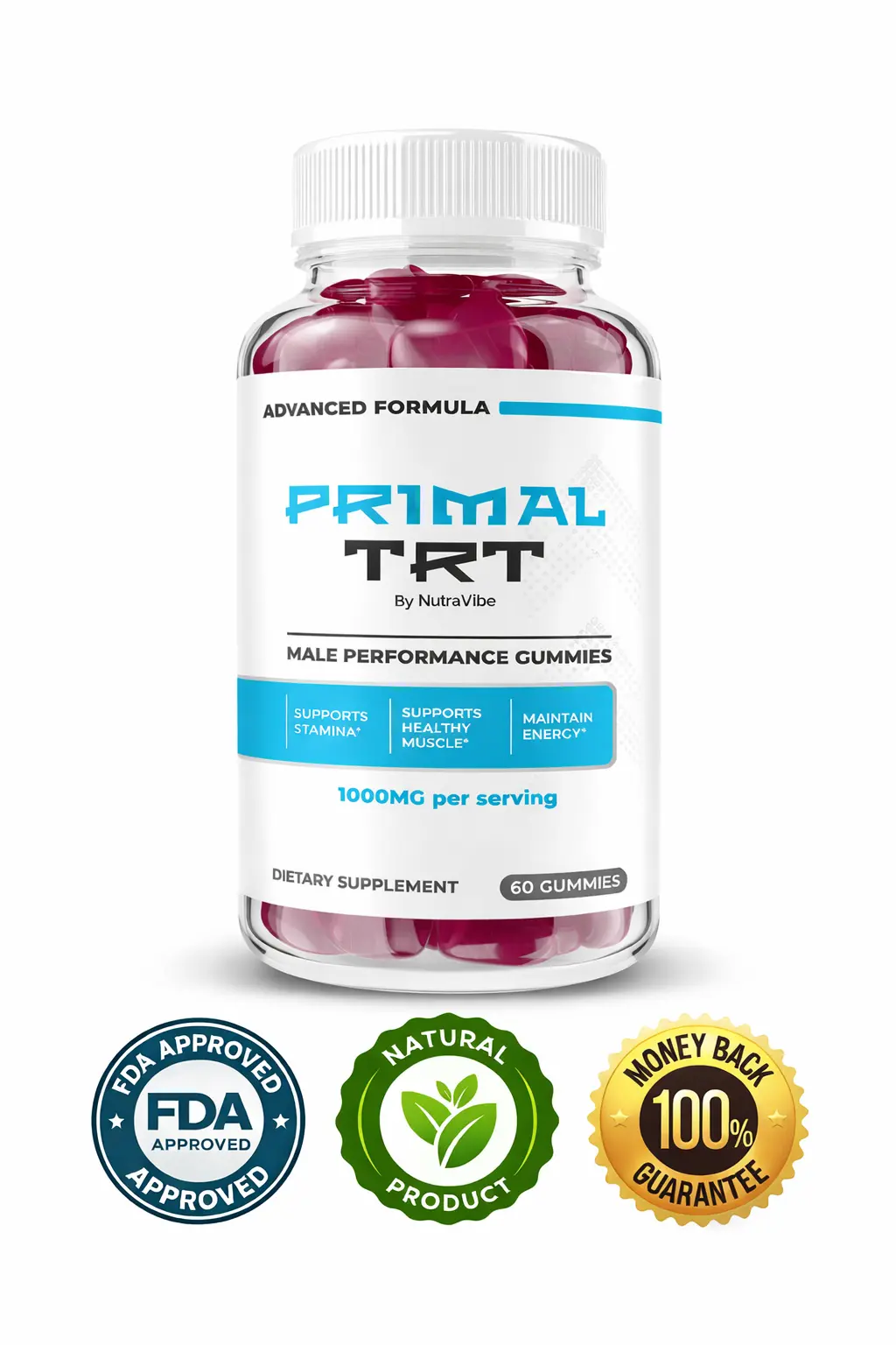 Primal TRT Gummies Review 2026 – Boost Energy & Male Performance